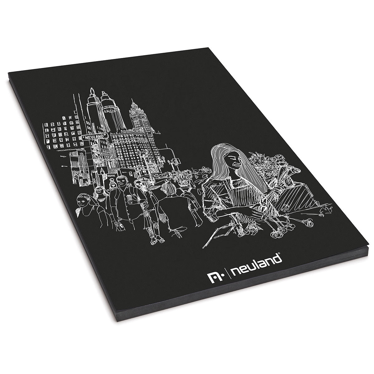 myNotepad, DIN A4 notepad black buy online | Neuland