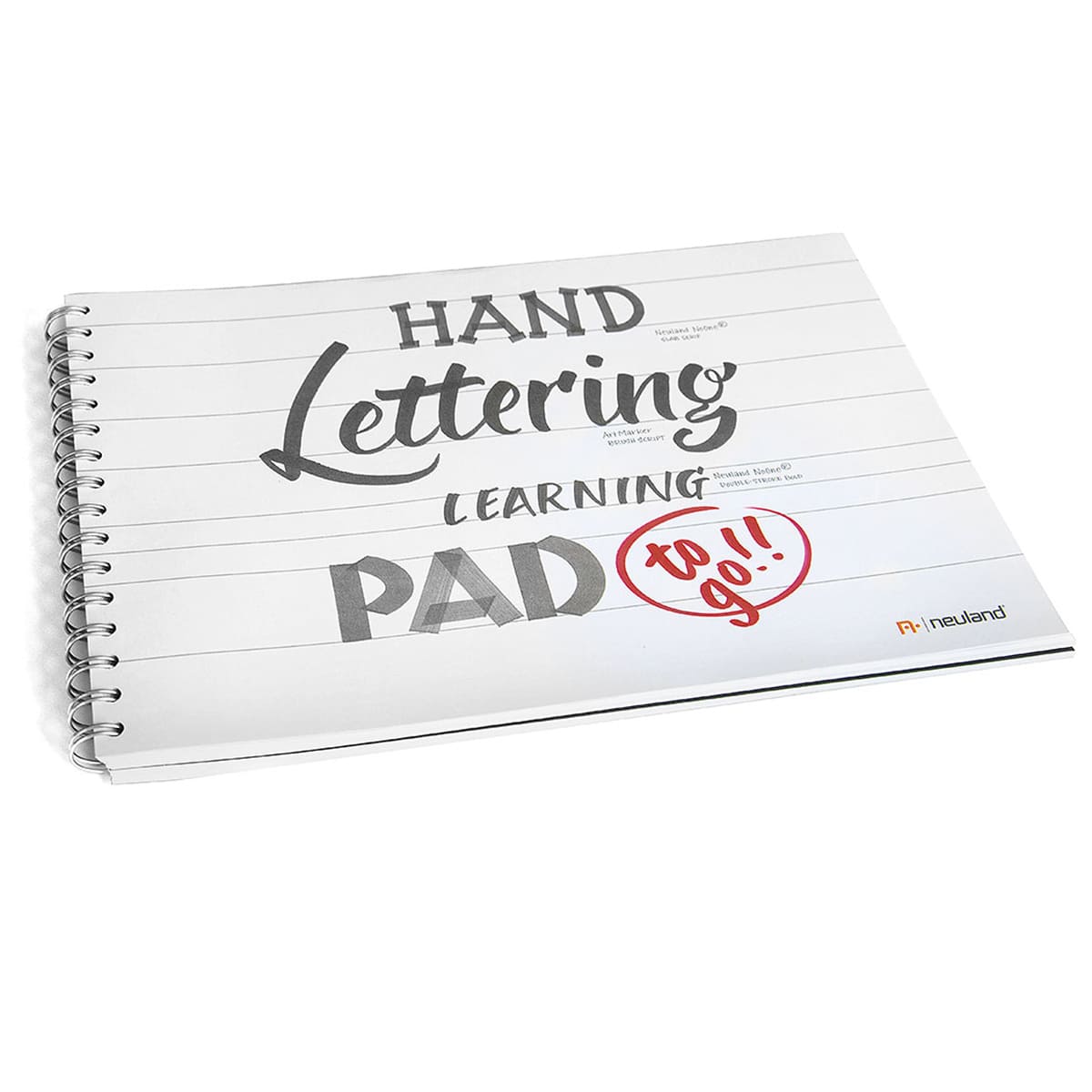 Writing practice pad Handlettering Learning buy online | Neuland