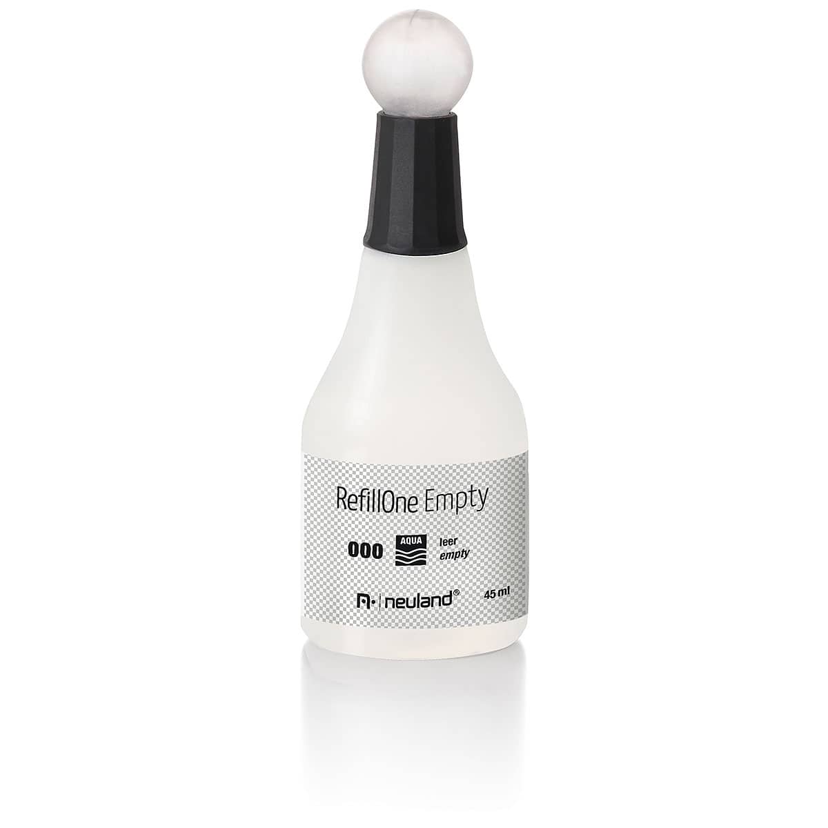 Buy refill bottle without ink filling, transparent | Neuland