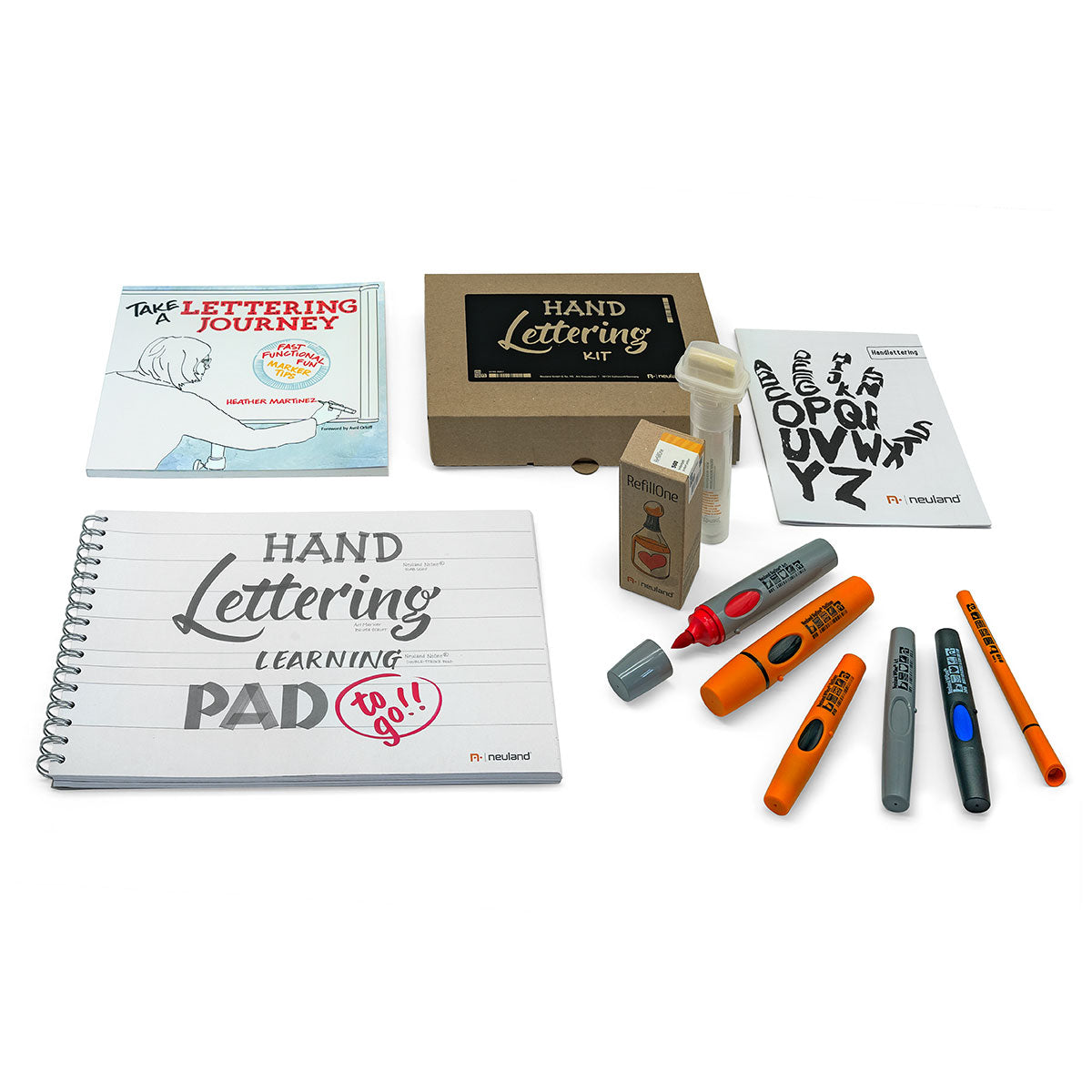 Buy Handlettering Kit - Book Bundle online | Neuland